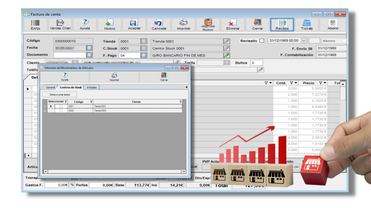 Software punto de venta supermercados- TPVENT - JPCNET